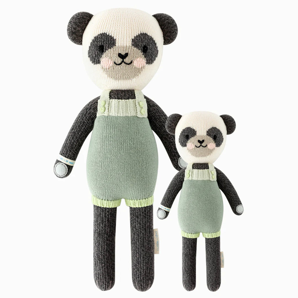 mondocherry - Cuddle & Kind "Paxton the Panda" kids cotton doll