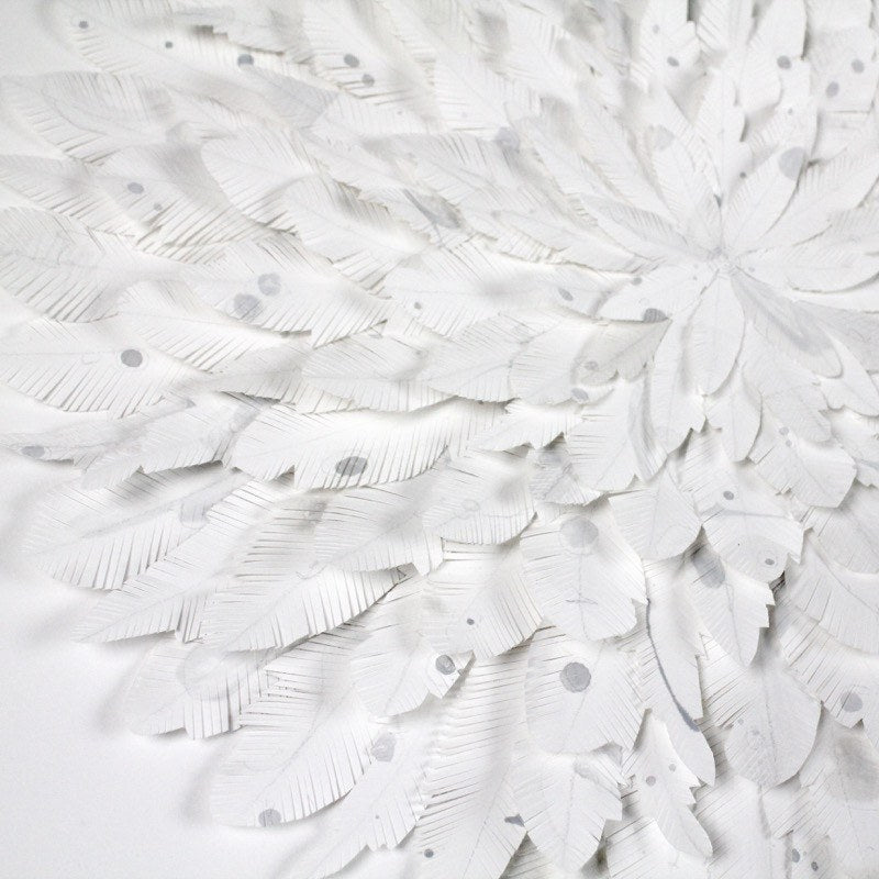 Shop - "dove" - paper feather framed wall art – mondocherry